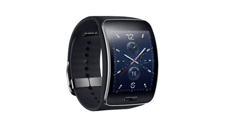 Samsung Announces The Gear S Smartwatch Curved Design And Tizen Based Os