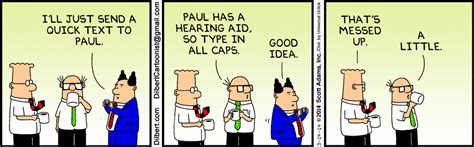 Dilbert March 14 2014 Dilbert Cartoon Dilbert Comics Funny Meme