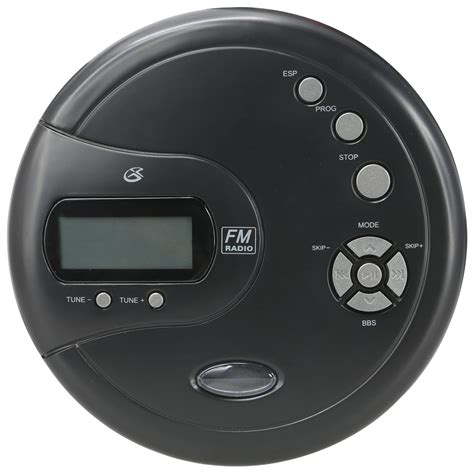 Buy Gpx Pc332b Portable Cd Player With Anti Skip Protection Fm Radio