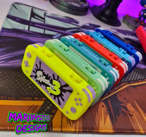 Stl File Switch Gaming Case Switch Gaming Case 🕹️・3d Print Object To