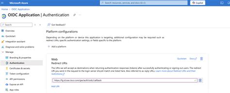 configure microsoft entra id for openid connect