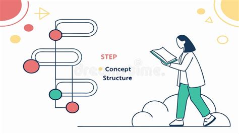 Person Reviewing Content Structure Organization And Planning Vector