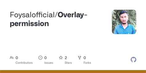 Github Foysalofficial Overlay Permission