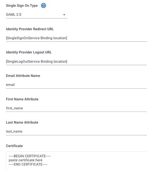 configuring single sign on sso for classlink help center