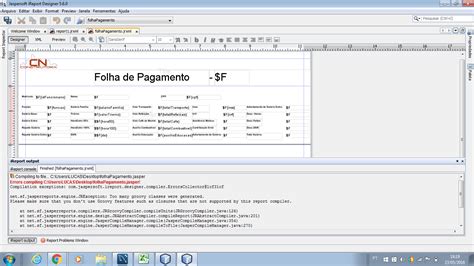 Erro Ao Gerar Relatório Pelo Ireport Java Guj