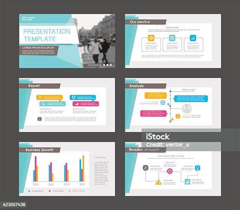 Infographic Elements For Presentation Templates向量圖形及更多互聯網圖片 互聯網 信息圖形