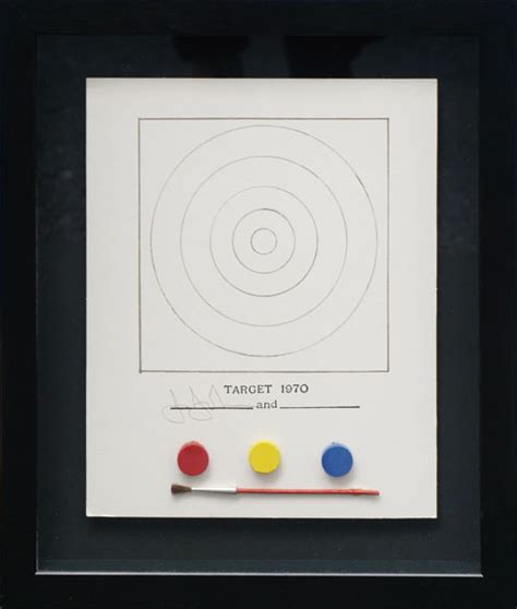 ジャスパー・ジョーンズ マルチプル「target 1970」 Jasper Johns Natsume Books
