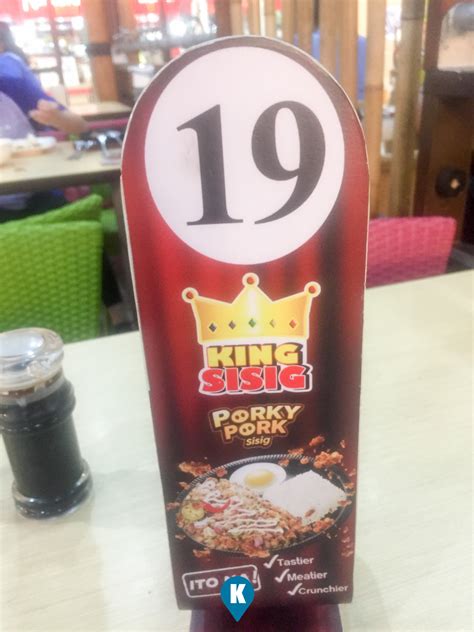 Dining Another Sisig King Sisig In Sm Muntinlupa Katooga