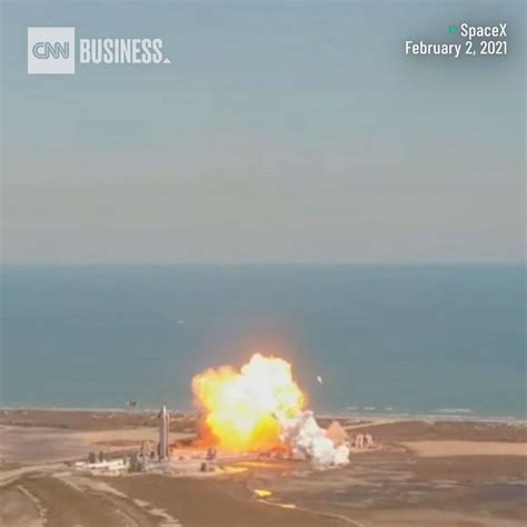 Watch Spacexs Mars Rocket Prototype Crash Land Again Spacexs