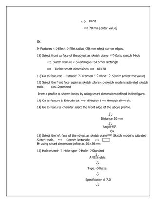 Solid Works Lab Manual Including Auto Cad DOCX