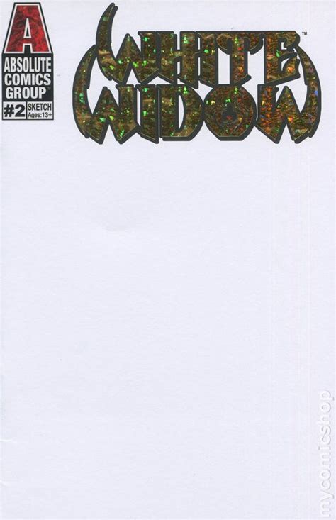White Widow 1 Blank Sketch Cover Comic Connection
