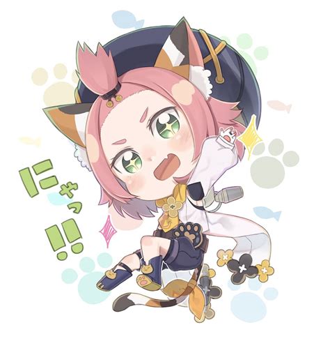 Chibi Diona Genshin Impact Rcutelittlefangs