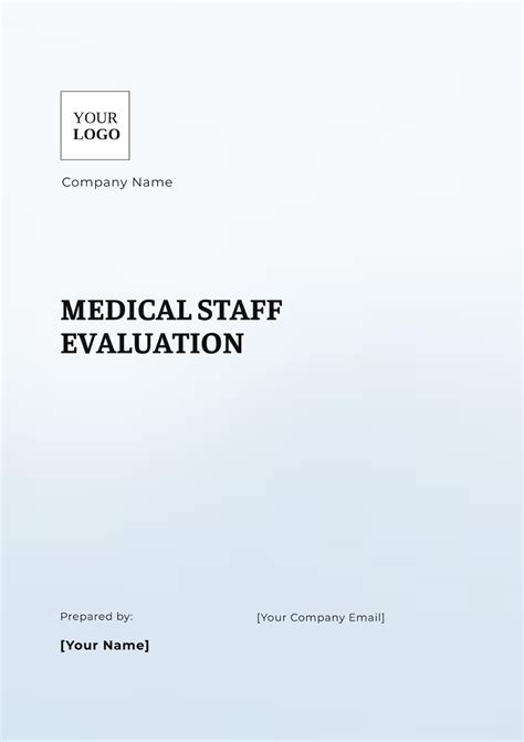 Medical Employee Evaluations