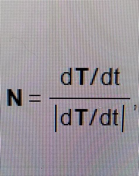 Solved Find T N And K For The Space Curve