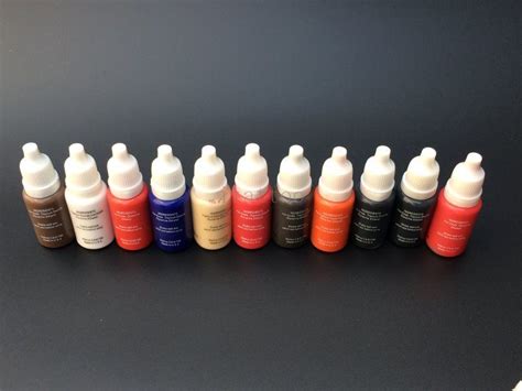 Permanent Makeup Micro Pigment Cosmetic Tattoo Ink 15ml Bottle
