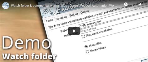 How To Monitor A Folder For New Files And Send Email