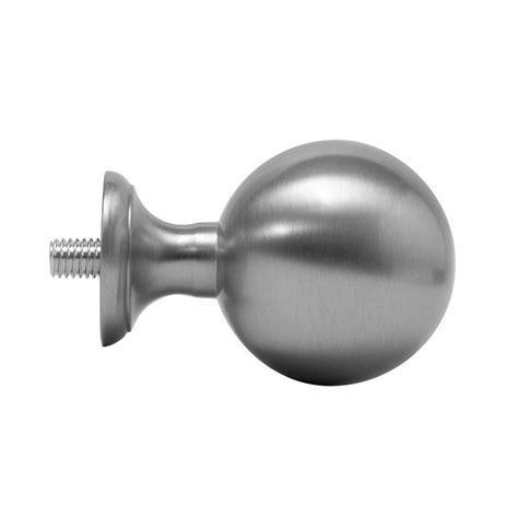 Embout Boule Ø28 Mm Nickel Mat Artapisserie Fr