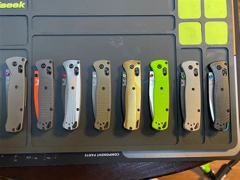My Benchmade Folder Collection So Far Rknives