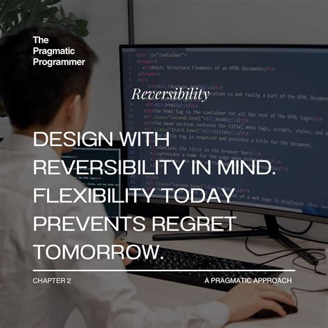 Jaswant Singh On Linkedin Softwaredevelopment Flexibility Thepragmaticprogrammer Reversibility