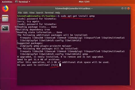 how to download and install music player qmmp on ubuntu h2s media