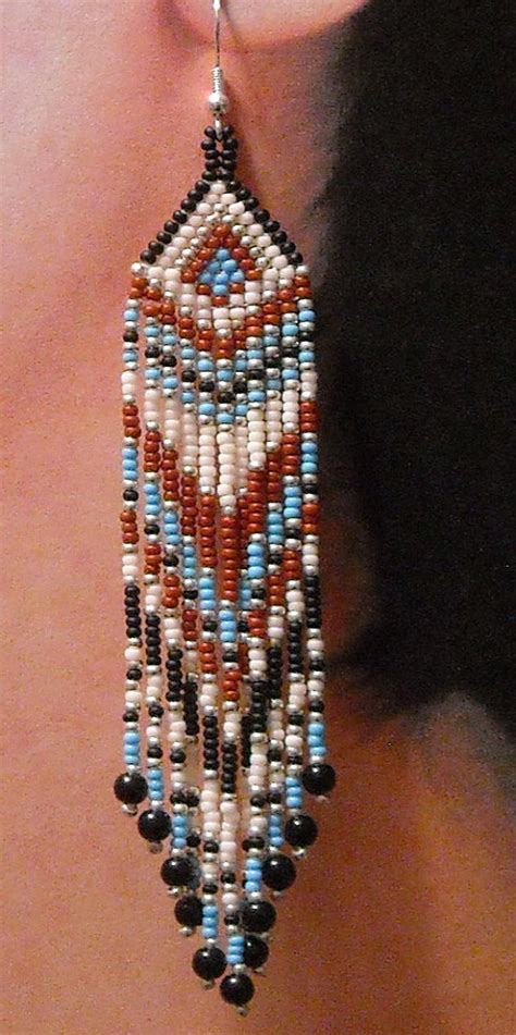 Native American Beaded Earrings Meaning At April Richard Blog