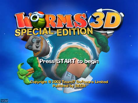 Worms 3d For Microsoft Xbox The Video Games Museum