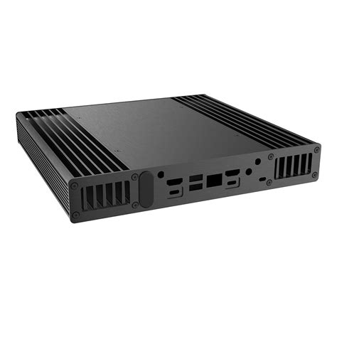 Plato Ws Slim Fanless Case For Intel® Nuc 111213 Pro Series Akasa
