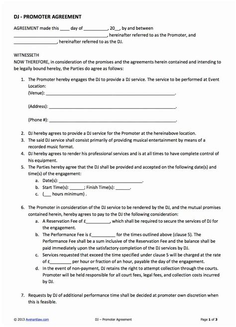 Venue Hire Agreement Template Artofit