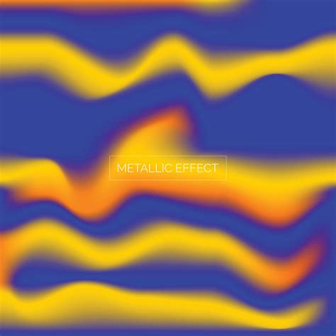 Metallic Blue And Yellow Textured Background Reflective Flow 44443396