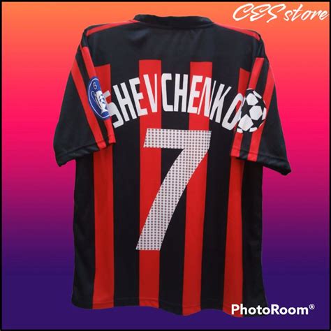 Jual Jersey Ac Milan Meriva Shevchenko Shopee Indonesia