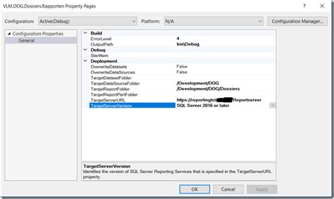 Error When Building Reporting Services Project