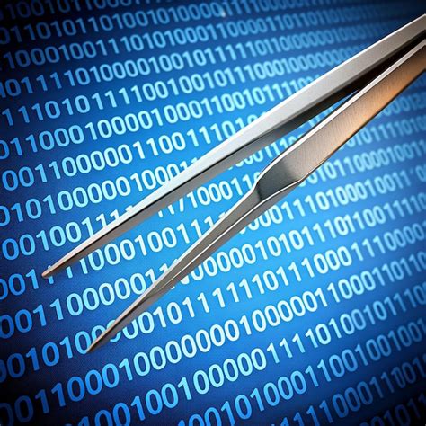 Securing Passwords With Precision Using Tweezers And Binary Premium Ai Generated Image