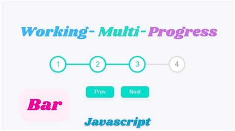 Multi Step Progress Bar By Using Html Css And JavaScript Javascript Css Coding YouTube