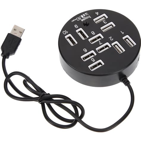 Usb Hub 10 Ports Usb Expander Usb Hub Extension For Laptop Desktop