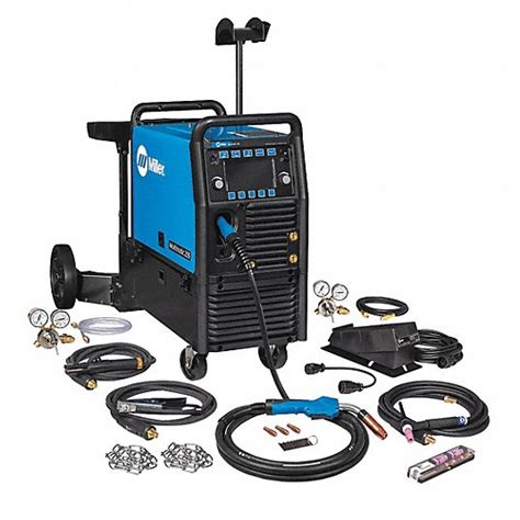 Miller Electric Multiprocess Welder Multimatic 255 Dc Migsticktig