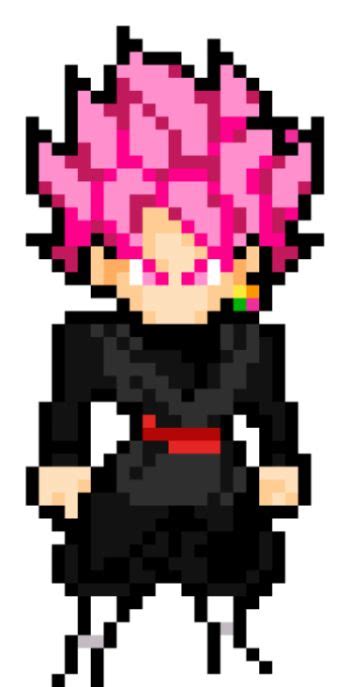 Pixelartdragons Gallery Pixilart In 2024 Goku Black Pixel Art Goku