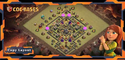 Copy Town Hall 9 Base 124 War Cwl With Link 2026