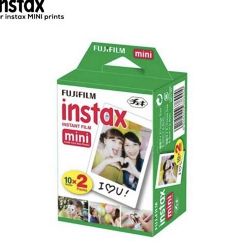 Jual Refill Isi Fujifilm Instax Mini Polaroid Twinpack Isi 20 Lembar