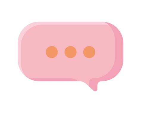 Pink Text Bubble 4309222 Vector Art At Vecteezy