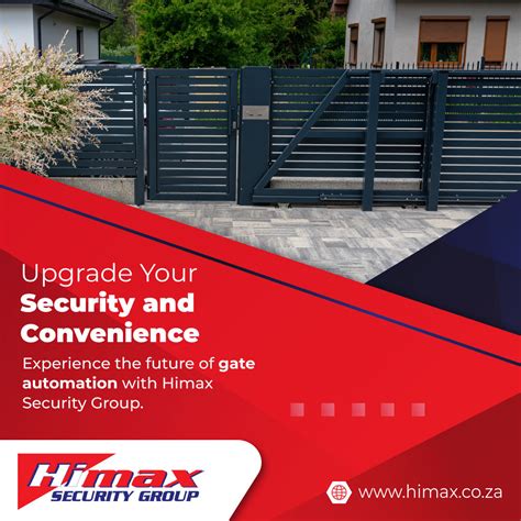 Himaxsecurity Gateautomation Security Convenience Boksburg Kemptonpark Durban Harrismith