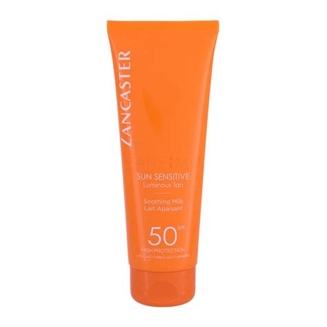 Lancaster Sun Sensitive Soothing Milk SPF50 Sonnenschutz 125 Ml