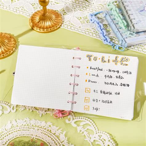 Sanrio Pochacco Loose Leaf Binder Notebook With Accessories Ebisu Life Store