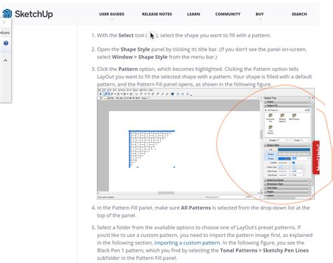 How To Color Fill And Pattern Shapes In Pro 2021 In A 2d Model Pro Sketchup Community