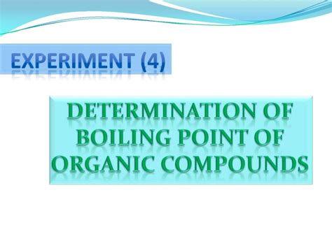 Volatile Organic Compounds Boiling Point At David Galbreath Blog
