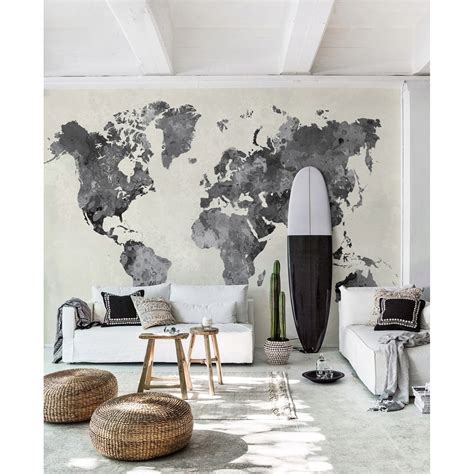 Tapeta lateks Vintage mapa świata 360x250 cm klej Cena Opinie