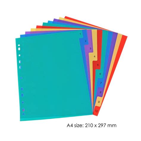 Foska Pvc File Index Divider Best Price Online Jumia Kenya