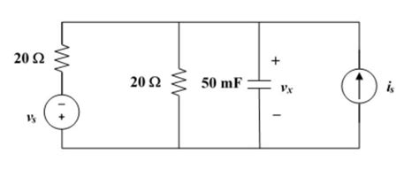 Solved Use The Superposition Principle To Find Vx From V T Chegg