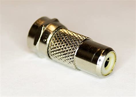 F Type Male To Rca Jack Adapter For Atari Systems By Mars Devices