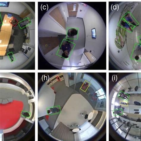 Example Detection Results In All The Scenes Of The Datasets A E