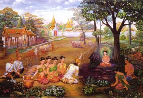 “ภาพพุทธประวัติ” พร้อมคำบรรยายโดยสังเขป พลังจิต